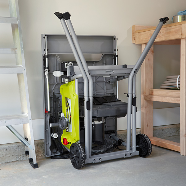 Ryobi 10" Expanded Capacity Table Saw with Rolling Stand (RTS23 ...