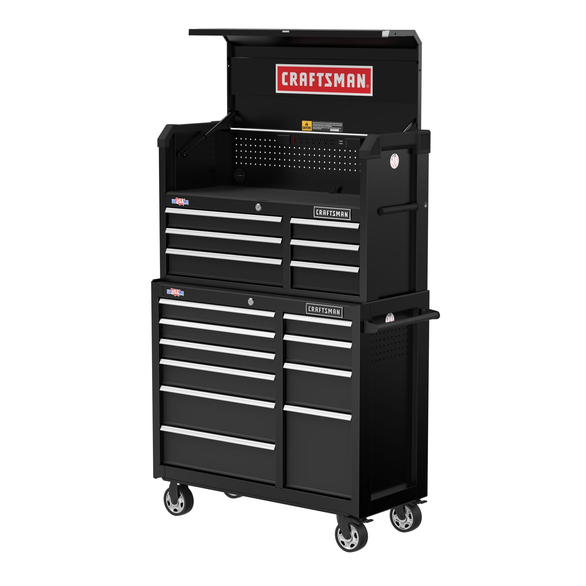 Craftsman 41In 6-Drawer Open Tool Chest (CMST98269BK) - Toolstash