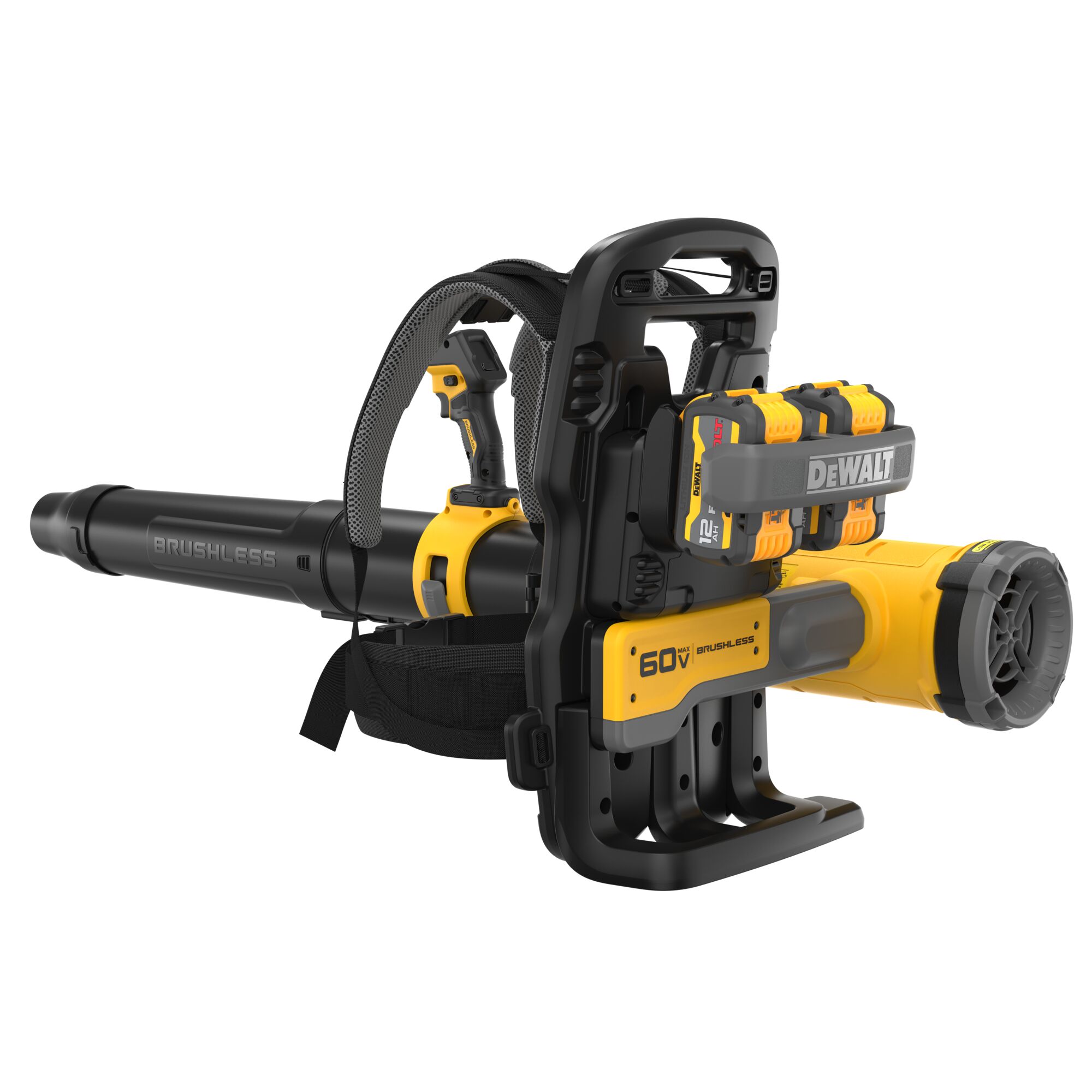 DeWalt 60V MAX* Brushless Cordless Backpack Blower Kit (DCBL570Y2 ...