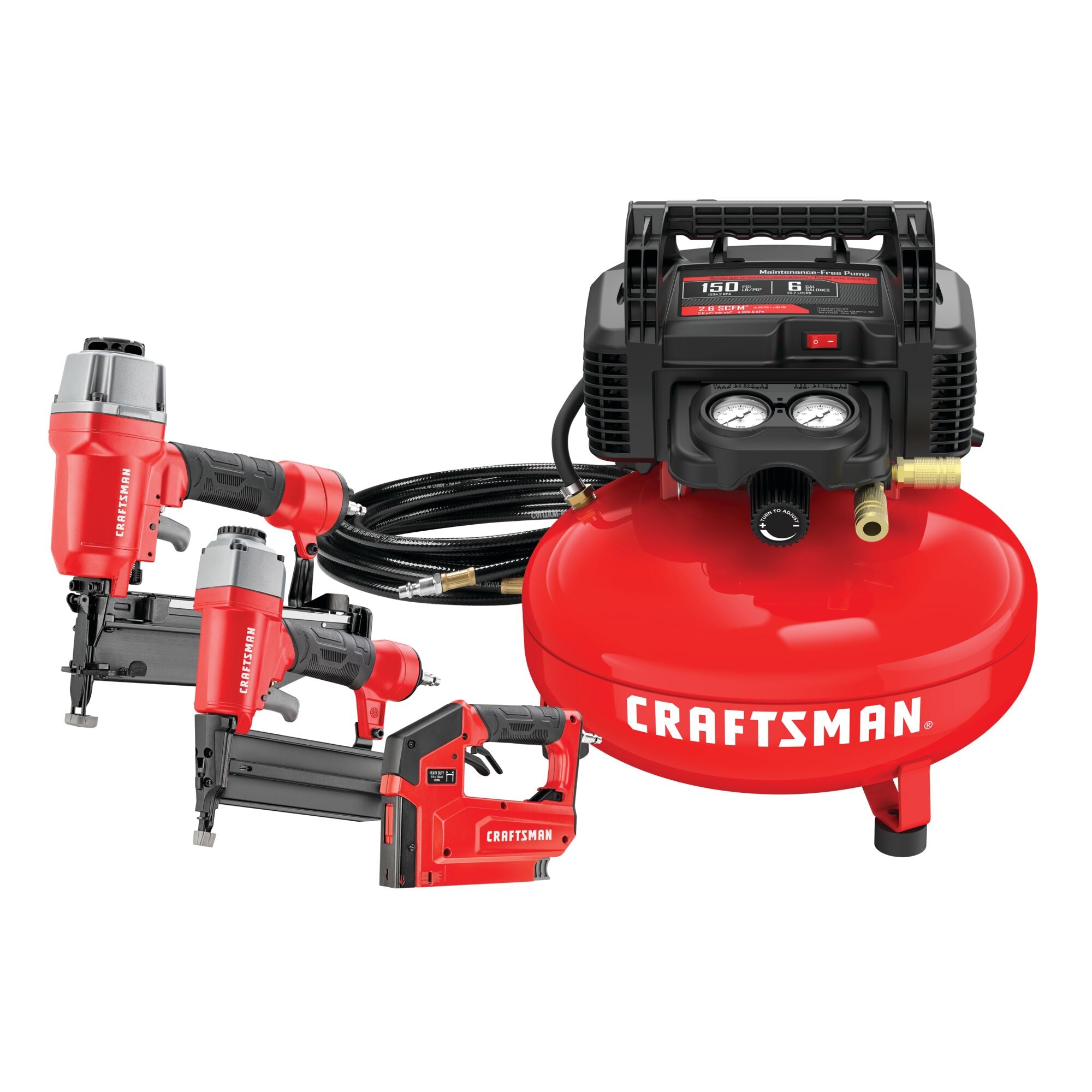 Craftsman 3 Tools & Compressor Combo Kit (CMEC3KIT) - Toolstash