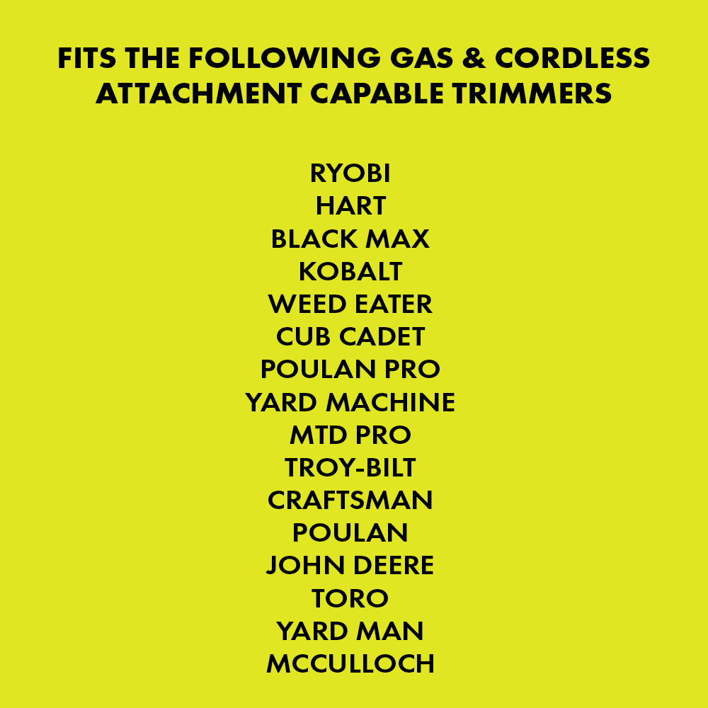 Ryobi Rubber Broom Attachment (RYSWPRUB) - Toolstash